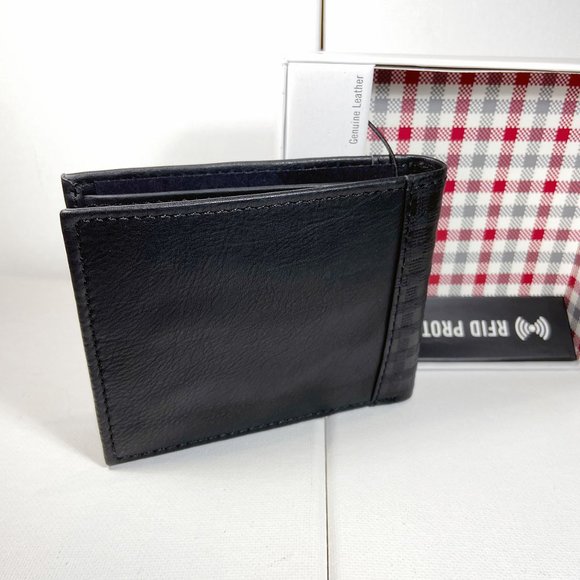 Ben Sherman | Bags | Ben Sherman Longford Black Leather Bifold Wallet ...